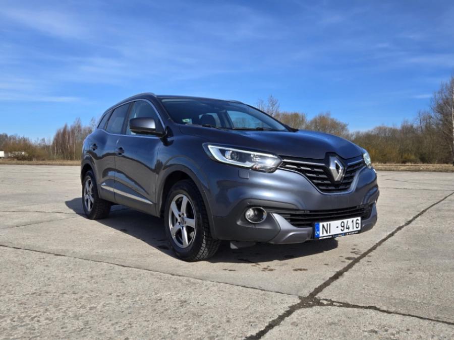 Grey Renault Kadjar 2017 in Riga, with an engine capacity of 1.50 L and mileage of 179 thousand km for 10950 €, photo 38 on AUTOMOTO.COM.LV