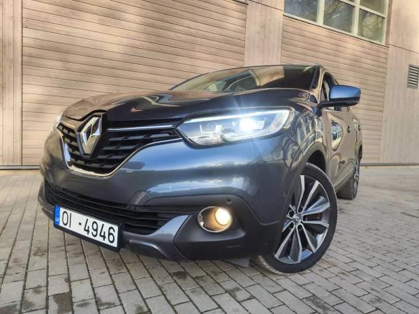 Pelēks Renault Kadjar 2017 Jelgava, ar dzinēja tilpumu 1.20 L un nobraukumu 159 tūkst. km par 10990 €, foto 1 vietnē AUTOMOTO.COM.LV