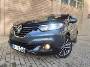 Grey Renault Kadjar 2017 in Jelgava, with an engine capacity of 1.20 L and mileage of 159 thousand km for 10990 €, photo  on AUTOMOTO.COM.LV