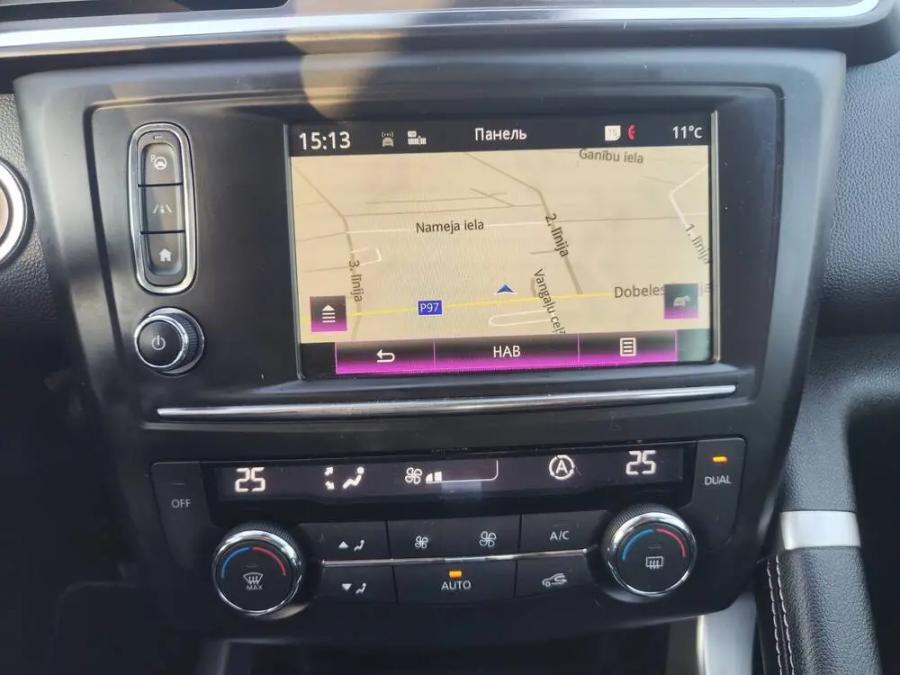 Grey Renault Kadjar 2017 in Jelgava, with an engine capacity of 1.20 L and mileage of 159 thousand km for 10990 €, photo 26 on AUTOMOTO.COM.LV