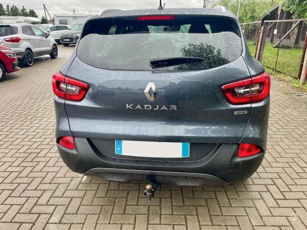 Grey Renault Kadjar 2017 in Taurage, with an engine capacity of 1.60 L and mileage of 164 thousand km for 8300 €, photo 5 on AUTOMOTO.COM.LV