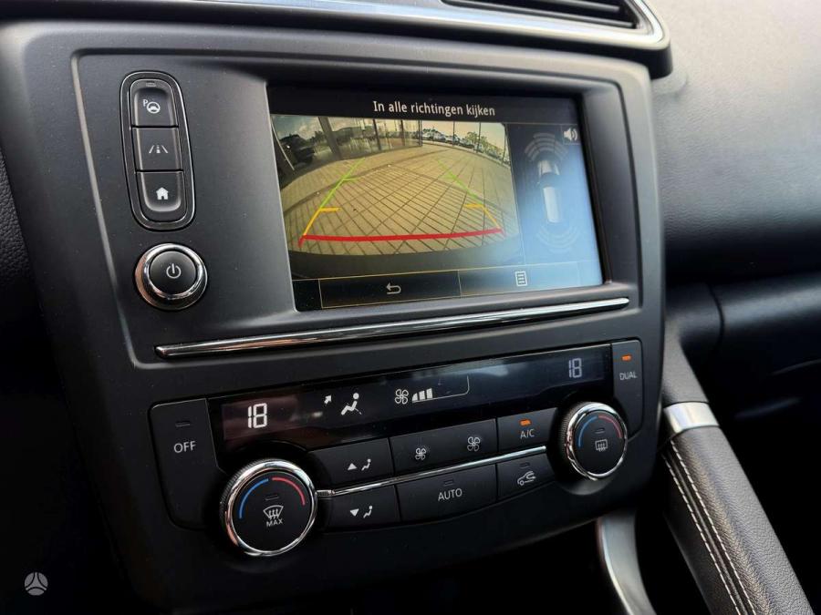 Grey Renault Kadjar 2017 in Kaunas, with an engine capacity of 1.20 L and mileage of 191 thousand km for 8900 €, photo 11 on AUTOMOTO.COM.LV
