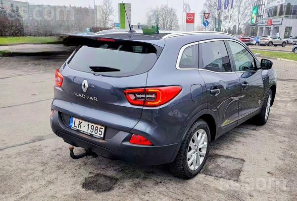 Pelēks Renault Kadjar 2018 Rīga, ar dzinēja tilpumu 1.20 L un nobraukumu 173 tūkst. km par 11000 €, foto 9 vietnē AUTOMOTO.COM.LV