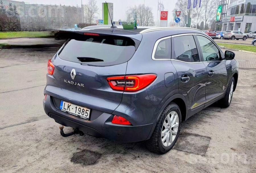 Pelēks Renault Kadjar 2018 Rīga, ar dzinēja tilpumu 1.20 L un nobraukumu 173 tūkst. km par 11000 €, foto 9 vietnē AUTOMOTO.COM.LV
