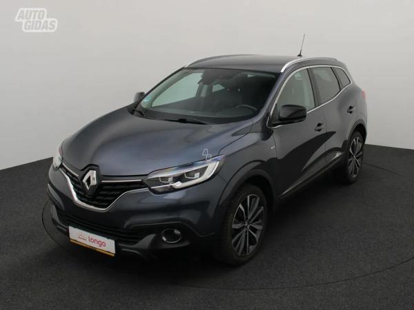 Pelēks Renault Kadjar 2018 Viļņa, ar dzinēja tilpumu 1.50 L un nobraukumu 173 tūkst. km par 10999 €, foto  vietnē AUTOMOTO.COM.LV