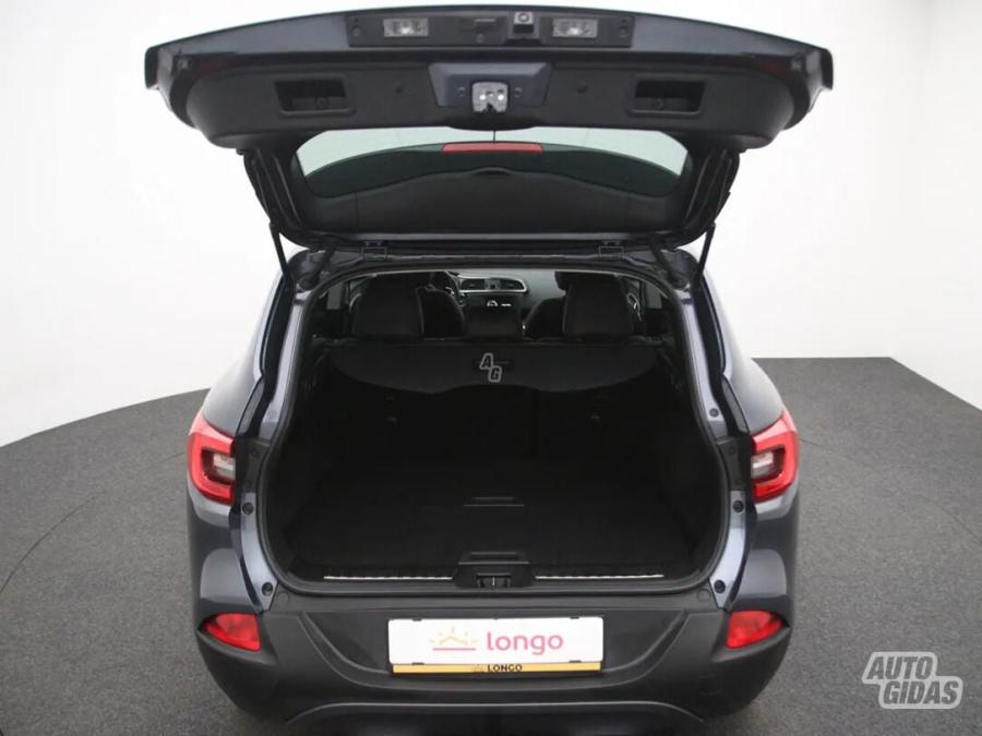 Pelēks Renault Kadjar 2018 Viļņa, ar dzinēja tilpumu 1.50 L un nobraukumu 173 tūkst. km par 10999 €, foto 34 vietnē AUTOMOTO.COM.LV