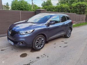 Grey Renault Kadjar 2018 in Kaunas, with an engine capacity of 1.20 L and mileage of 112 thousand km for 5500 €, photo 41 on AUTOMOTO.COM.LV
