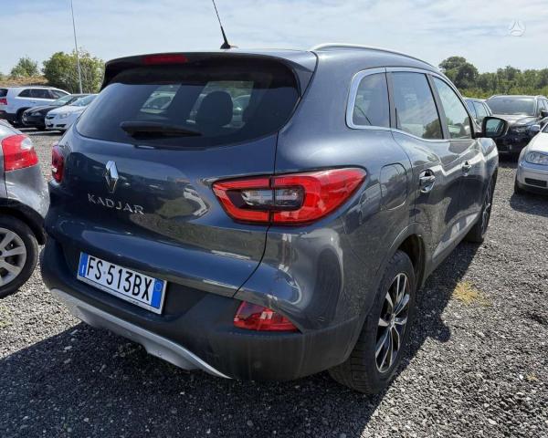 Grey Renault Kadjar 2018 in Siauliai, with an engine capacity of 1.46 L and mileage of 105 thousand km for 9900 €, photo 4 on AUTOMOTO.COM.LV