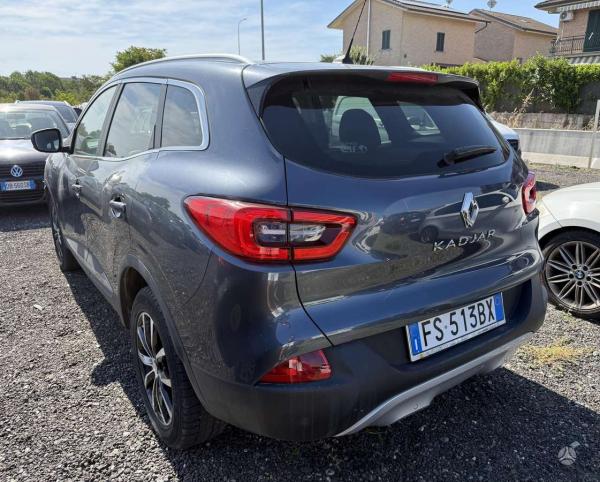 Grey Renault Kadjar 2018 in Siauliai, with an engine capacity of 1.46 L and mileage of 105 thousand km for 9900 €, photo 6 on AUTOMOTO.COM.LV