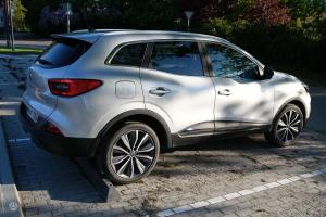 Grey Renault Kadjar 2018 in Klaipeda, with an engine capacity of 1.60 L and mileage of 305 thousand km for 8300 €, photo 3 on AUTOMOTO.COM.LV