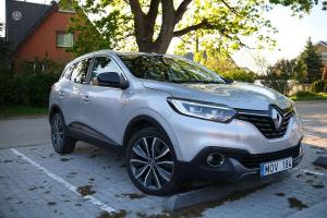 Grey Renault Kadjar 2018 in Klaipeda, with an engine capacity of 1.60 L and mileage of 305 thousand km for 8300 €, photo 8 on AUTOMOTO.COM.LV