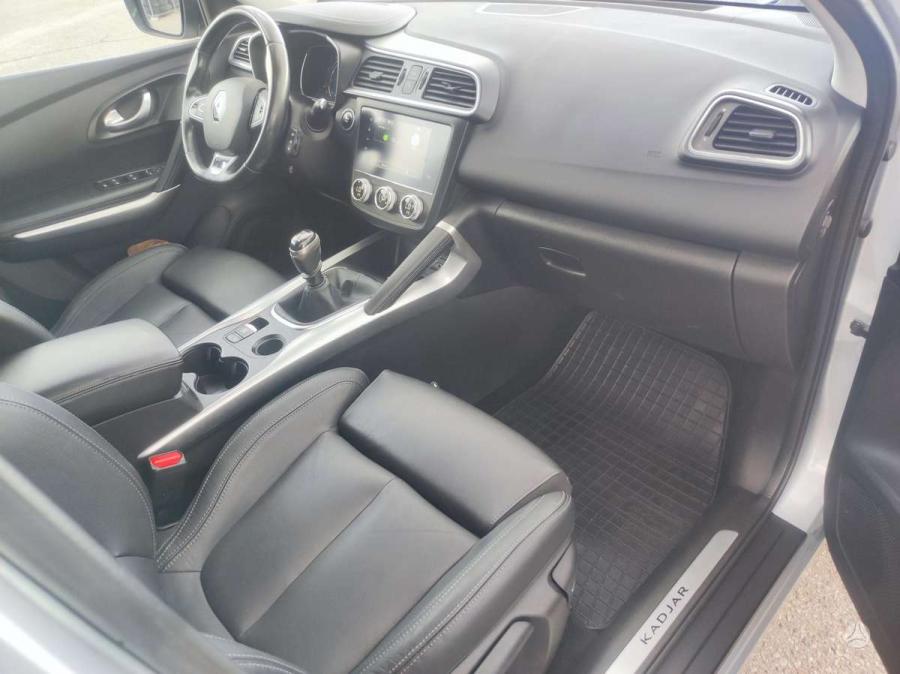 Серый Рено Kadjar 2018 в Мариямполе, объемом двигателя 1.33 л и пробегом 185 тыс. км за 9200 €, фото 6 на AUTOMOTO.COM.LV