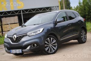 Серый Рено Kadjar 2018 в Рига, объемом двигателя 1.60 л и пробегом 206 тыс. км за 10990 €, фото  на AUTOMOTO.COM.LV