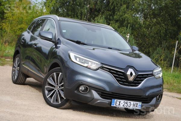 Pelēks Renault Kadjar 2018 Rīga, ar dzinēja tilpumu 1.60 L un nobraukumu 206 tūkst. km par 10990 €, foto 5 vietnē AUTOMOTO.COM.LV