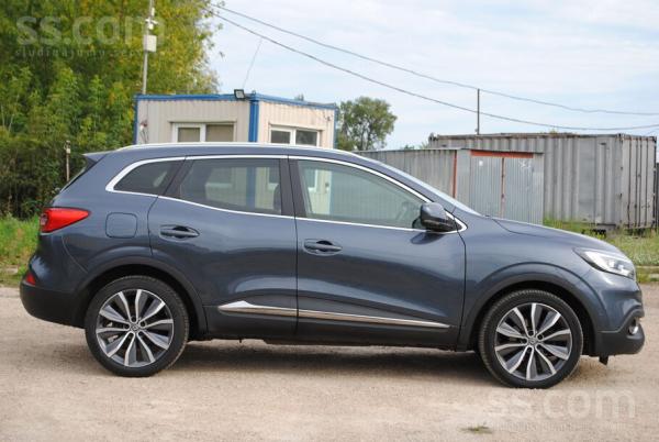 Pelēks Renault Kadjar 2018 Rīga, ar dzinēja tilpumu 1.60 L un nobraukumu 206 tūkst. km par 10990 €, foto 7 vietnē AUTOMOTO.COM.LV
