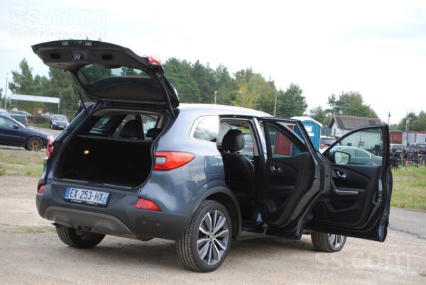 Pelēks Renault Kadjar 2018 Rīga, ar dzinēja tilpumu 1.60 L un nobraukumu 206 tūkst. km par 10990 €, foto 8 vietnē AUTOMOTO.COM.LV