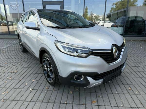 Grey Renault Kadjar 2018 in Kaunas, with an engine capacity of 1.20 L and mileage of 156 thousand km for 8900 €, photo 3 on AUTOMOTO.COM.LV