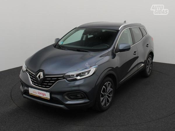 Grey Renault Kadjar 2019 in Vilnius, with an engine capacity of 1.30 L and mileage of 189 thousand km for 12599 €, photo 1 on AUTOMOTO.COM.LV