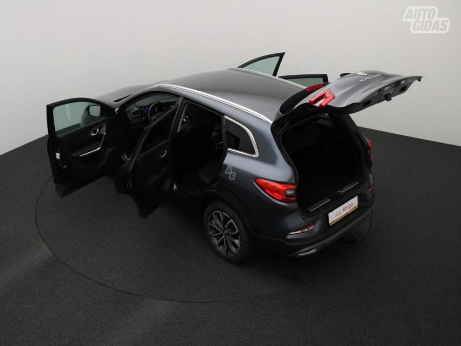 Grey Renault Kadjar 2019 in Vilnius, with an engine capacity of 1.30 L and mileage of 189 thousand km for 12599 €, photo 13 on AUTOMOTO.COM.LV