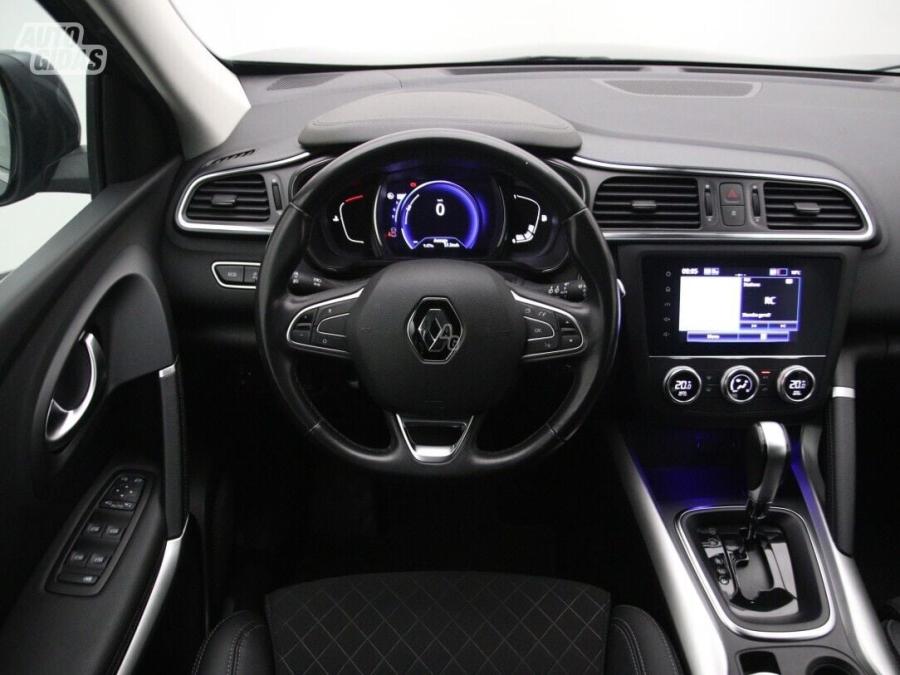 Grey Renault Kadjar 2019 in Vilnius, with an engine capacity of 1.30 L and mileage of 189 thousand km for 12599 €, photo 17 on AUTOMOTO.COM.LV