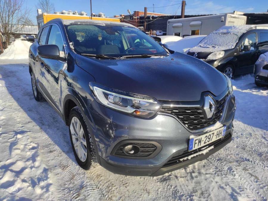 Grey Renault Kadjar 2019 in Panevezys, with an engine capacity of 1.46 L and mileage of 210 thousand km for 11000 €, photo 11 on AUTOMOTO.COM.LV