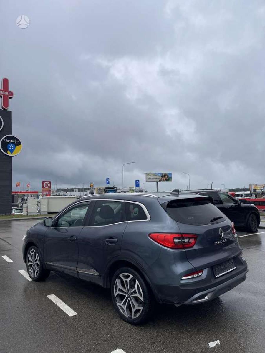 Grey Renault Kadjar 2019 in Vilnius, with an engine capacity of 1.46 L and mileage of 146 thousand km for 14036 €, photo 9 on AUTOMOTO.COM.LV