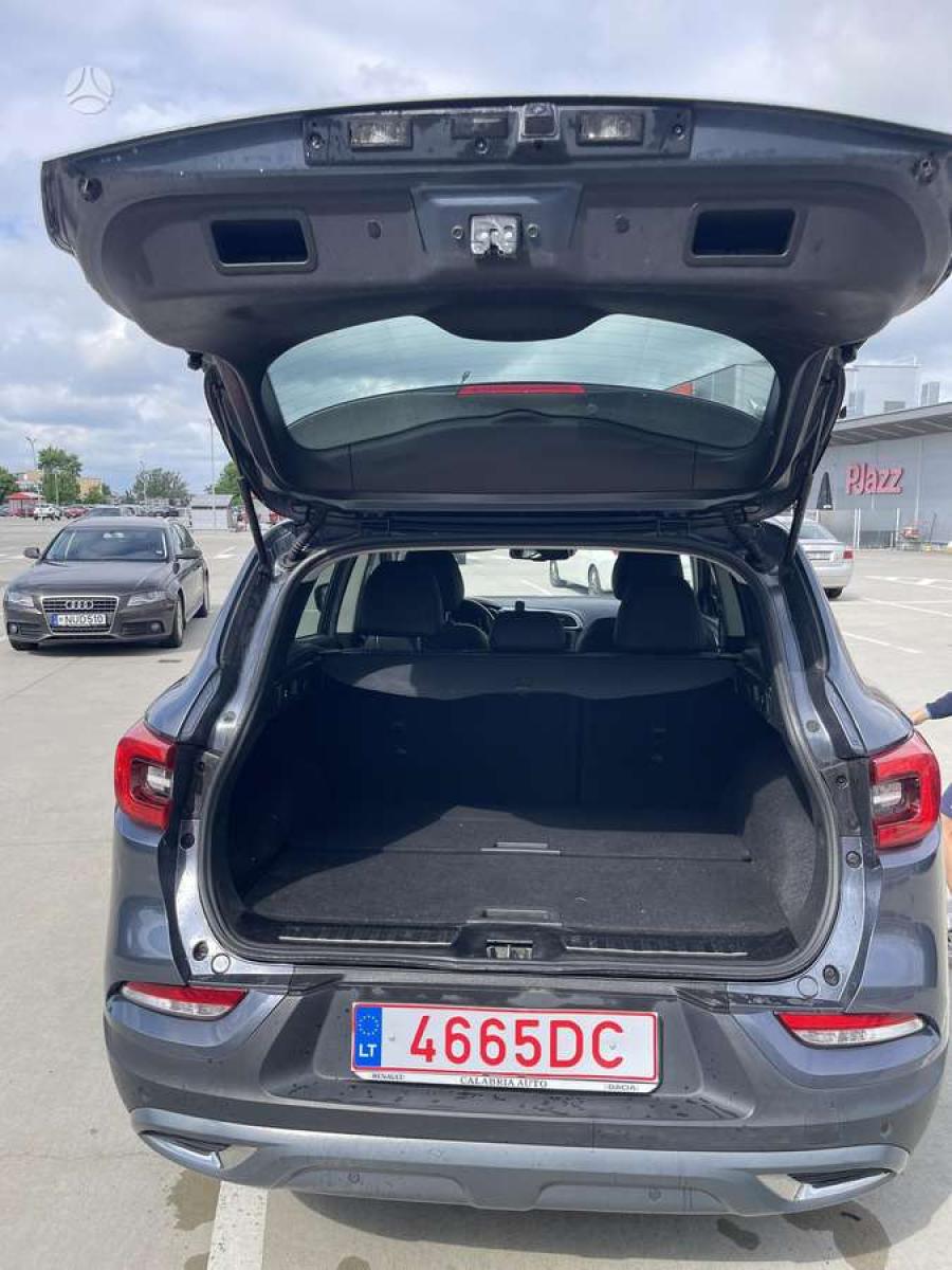 Серый Рено Kadjar 2019 в Вильнюс, объемом двигателя 1.46 л и пробегом 146 тыс. км за 13915 €, фото 19 на AUTOMOTO.COM.LV
