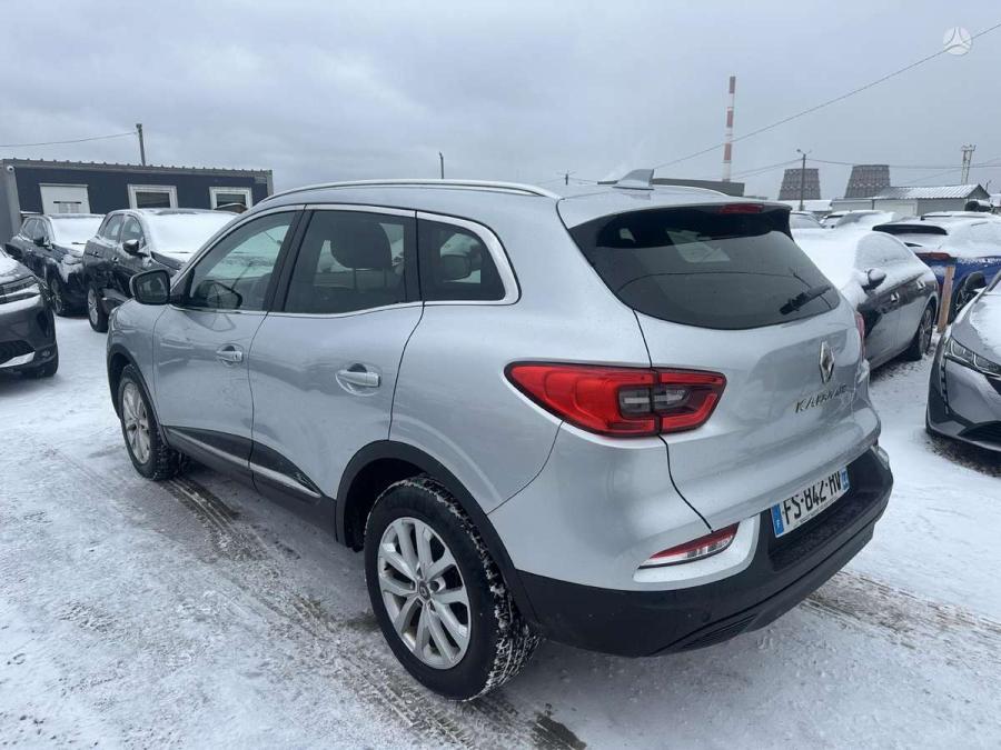 Grey Renault Kadjar 2020 in Vilnius, with an engine capacity of 1.46 L and mileage of 168 thousand km for 13067 €, photo 4 on AUTOMOTO.COM.LV