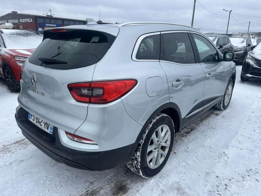 Grey Renault Kadjar 2020 in Vilnius, with an engine capacity of 1.46 L and mileage of 168 thousand km for 13067 €, photo 6 on AUTOMOTO.COM.LV