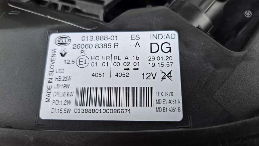 Grey Renault Kadjar 2020 in Taurage, with an engine capacity of 1.46 L and mileage of 140 thousand km for 11800 €, photo 40 on AUTOMOTO.COM.LV