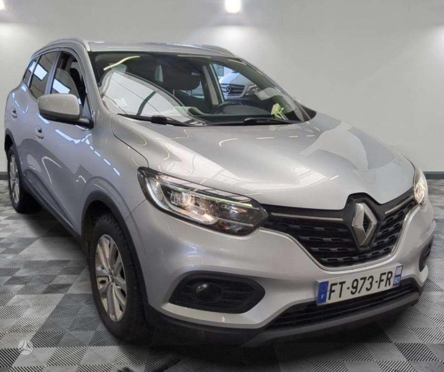 Grey Renault Kadjar 2020 in Vilnius, with an engine capacity of 1.46 L and mileage of 188 thousand km for 12099 €, photo 3 on AUTOMOTO.COM.LV
