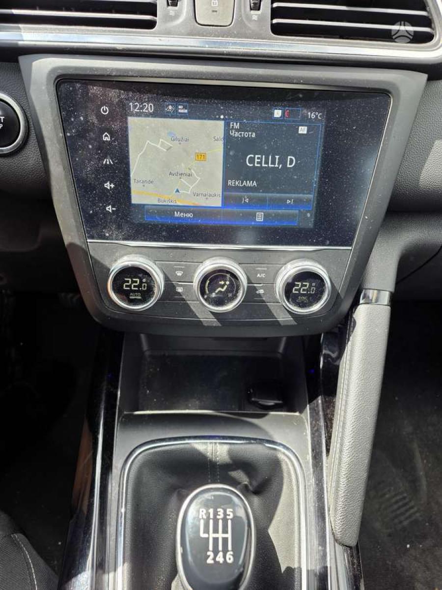 Grey Renault Kadjar 2020 in Vilnius, with an engine capacity of 1.46 L and mileage of 220 thousand km for 11800 €, photo 14 on AUTOMOTO.COM.LV