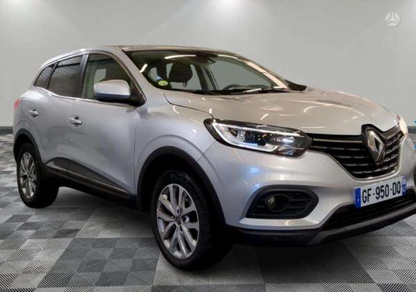 Grey Renault Kadjar 2022 in Vilnius, with an engine capacity of 1.46 L and mileage of 196 thousand km for 14519 €, photo 2 on AUTOMOTO.COM.LV