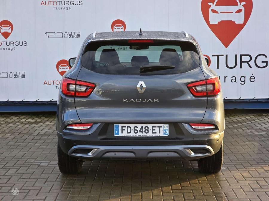 Pelēks Renault Kadjar 2019 Tauragė, ar dzinēja tilpumu 1.30 L un nobraukumu 172 tūkst. km par 10200 €, foto 4 vietnē AUTOMOTO.COM.LV