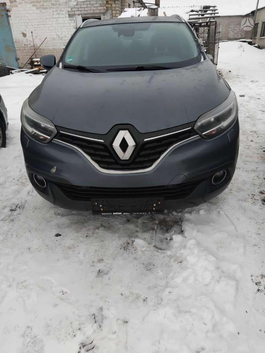 Pelēks Renault Kadjar 2018 Marijampole, ar dzinēja tilpumu 1.20 L un nobraukumu 101 tūkst. km par 4800 €, foto 1 vietnē AUTOMOTO.COM.LV