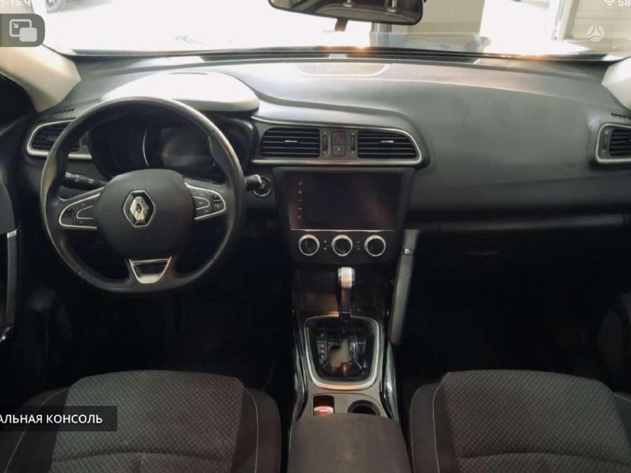 Grey Renault Kadjar 2022 in Vilnius, with an engine capacity of 1.46 L and mileage of 200 thousand km for 12200 €, photo 15 on AUTOMOTO.COM.LV