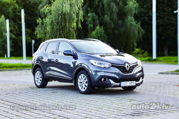 Pelēks Renault Kadjar 2016 Tartu, ar dzinēja tilpumu 1.60 L un nobraukumu 250 tūkst. km par 6999 €, foto 1 vietnē AUTOMOTO.COM.LV