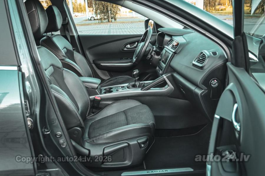 Pelēks Renault Kadjar 2016 Tartu, ar dzinēja tilpumu 1.60 L un nobraukumu 250 tūkst. km par 6999 €, foto 13 vietnē AUTOMOTO.COM.LV