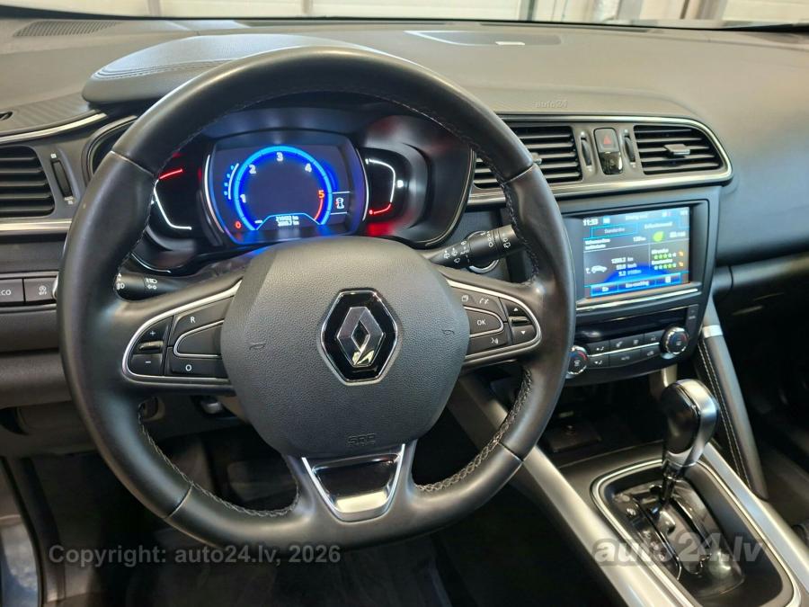 Серый Рено Kadjar 2017 в Тарту, объемом двигателя 1.50 л и пробегом 216 тыс. км за 9990 €, фото 12 на AUTOMOTO.COM.LV
