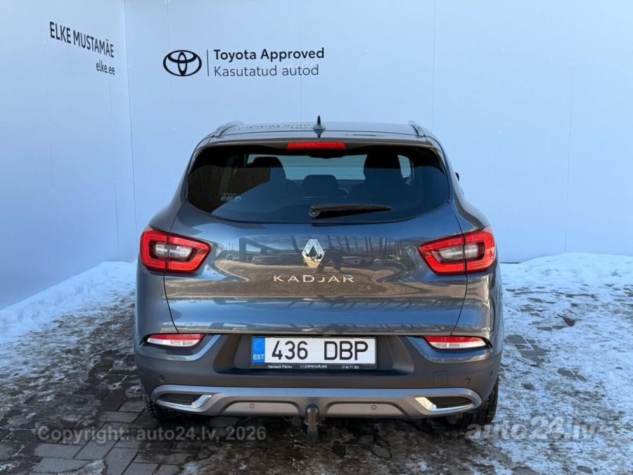 Grey Renault Kadjar 2019 in Tallinn, with an engine capacity of 1.33 L and mileage of 138 thousand km for 12995 €, photo 4 on AUTOMOTO.COM.LV