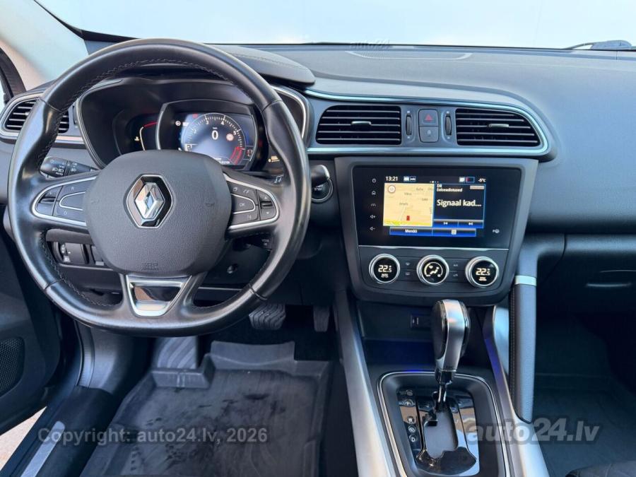 Grey Renault Kadjar 2019 in Tallinn, with an engine capacity of 1.33 L and mileage of 138 thousand km for 12995 €, photo 9 on AUTOMOTO.COM.LV