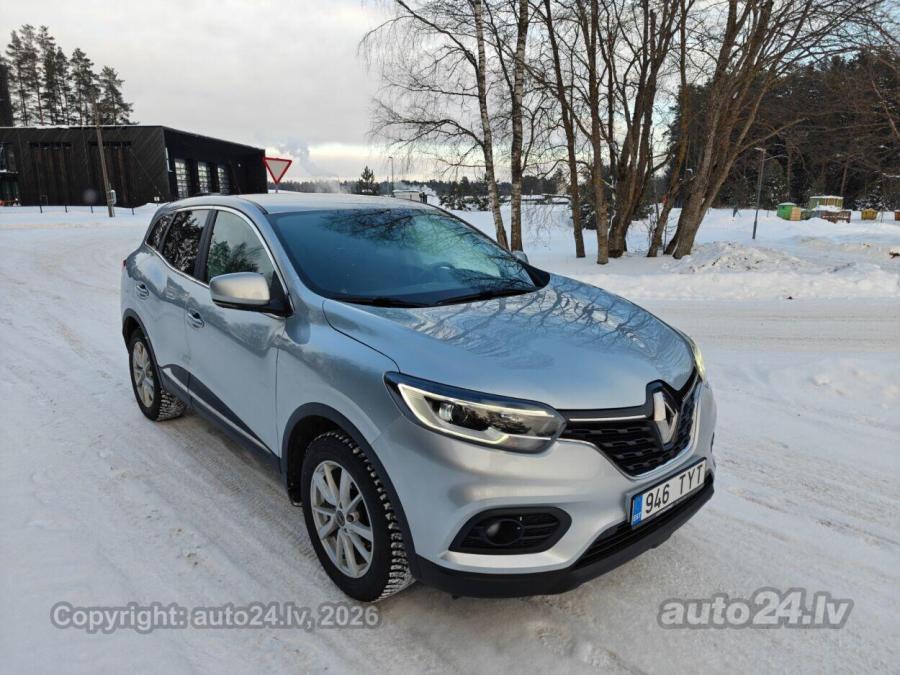 Grey Renault Kadjar 2020 in Tallinn, with an engine capacity of 1.50 L and mileage of 95 thousand km for 13890 €, photo 3 on AUTOMOTO.COM.LV