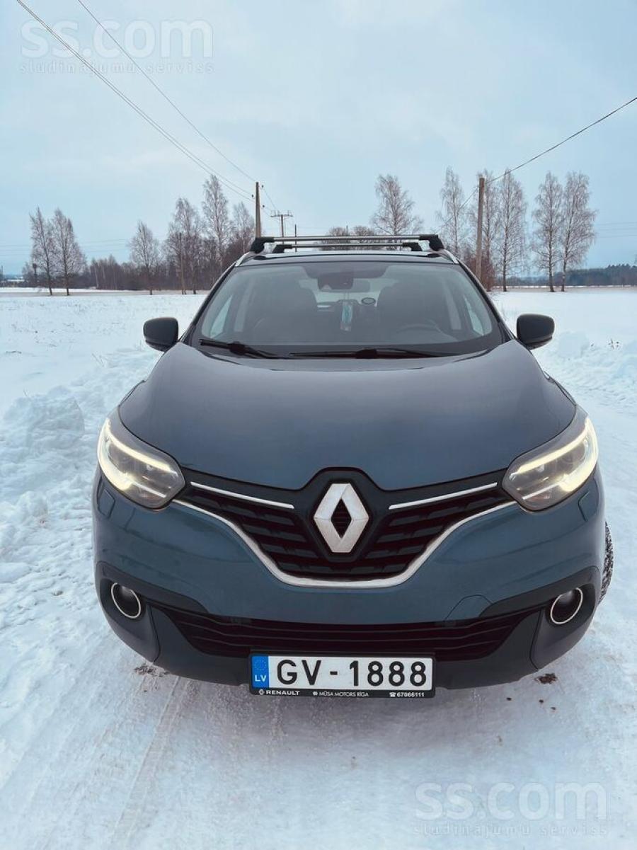 Renault Kadjar 2018 in Talsi, with an engine capacity of 1.50 L and mileage of 118 thousand km for 12500 €, photo 1 on AUTOMOTO.COM.LV