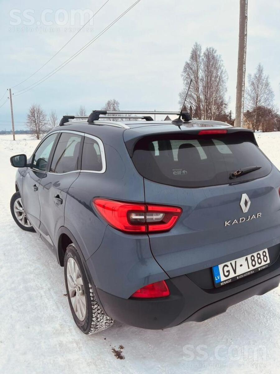 Renault Kadjar 2018 in Talsi, with an engine capacity of 1.50 L and mileage of 118 thousand km for 12500 €, photo 2 on AUTOMOTO.COM.LV