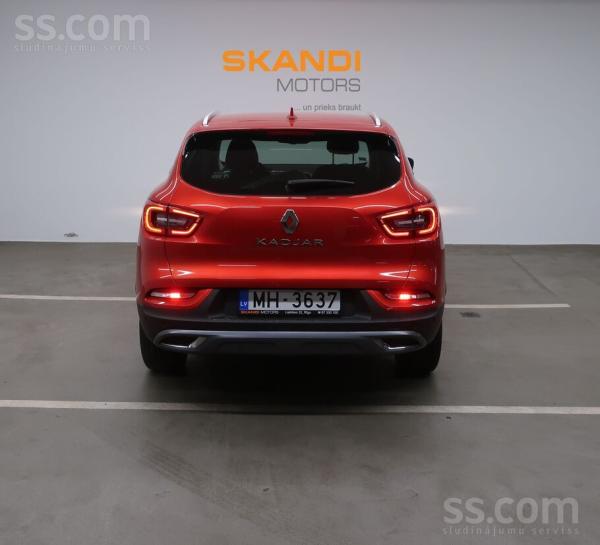 Oranžs Renault Kadjar 2019 Rīga, ar dzinēja tilpumu 1.30 L un nobraukumu 64 tūkst. km par 26900 €, foto 5 vietnē AUTOMOTO.COM.LV