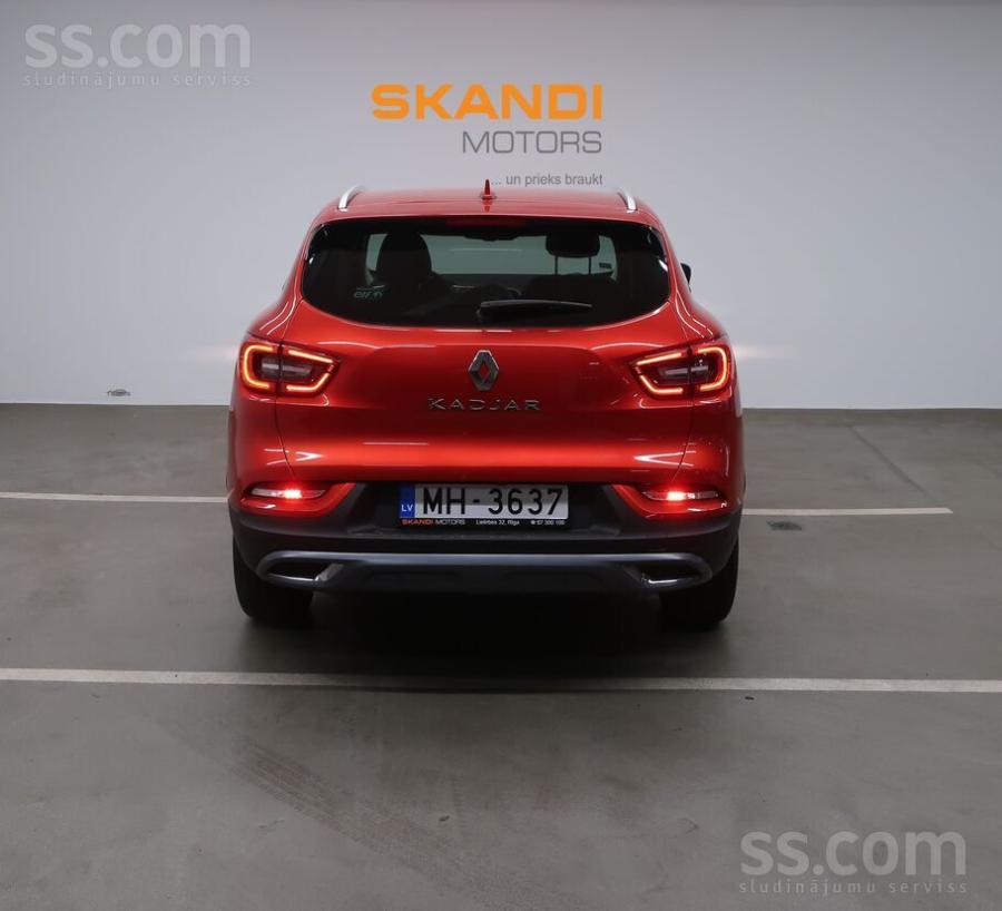 Oranžs Renault Kadjar 2019 Rīga, ar dzinēja tilpumu 1.30 L un nobraukumu 64 tūkst. km par 12500 €, foto 5 vietnē AUTOMOTO.COM.LV