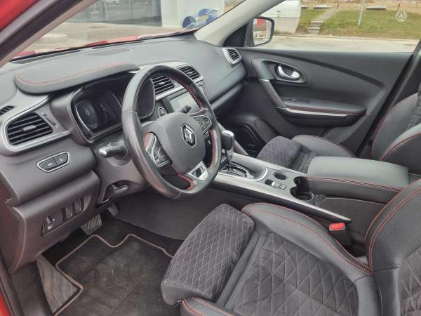 Orange Renault Kadjar 2019 in Taurage, with an engine capacity of 1.46 L and mileage of 128 thousand km for 10700 €, photo 9 on AUTOMOTO.COM.LV
