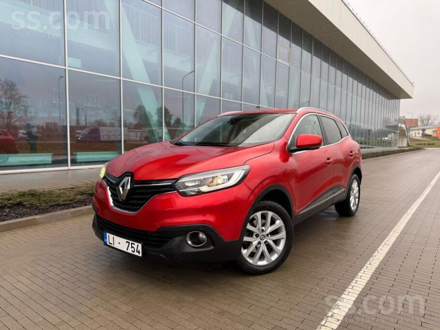 Красный Рено Kadjar 2015 в Резекне, объемом двигателя 1.50 л и пробегом 252 тыс. км за 8200 €, фото 16 на AUTOMOTO.COM.LV