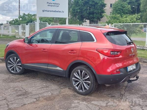 Красный Рено Kadjar 2015 в Даугавпилс, объемом двигателя 1.50 л и пробегом 241 тыс. км за 9350 €, фото 5 на AUTOMOTO.COM.LV