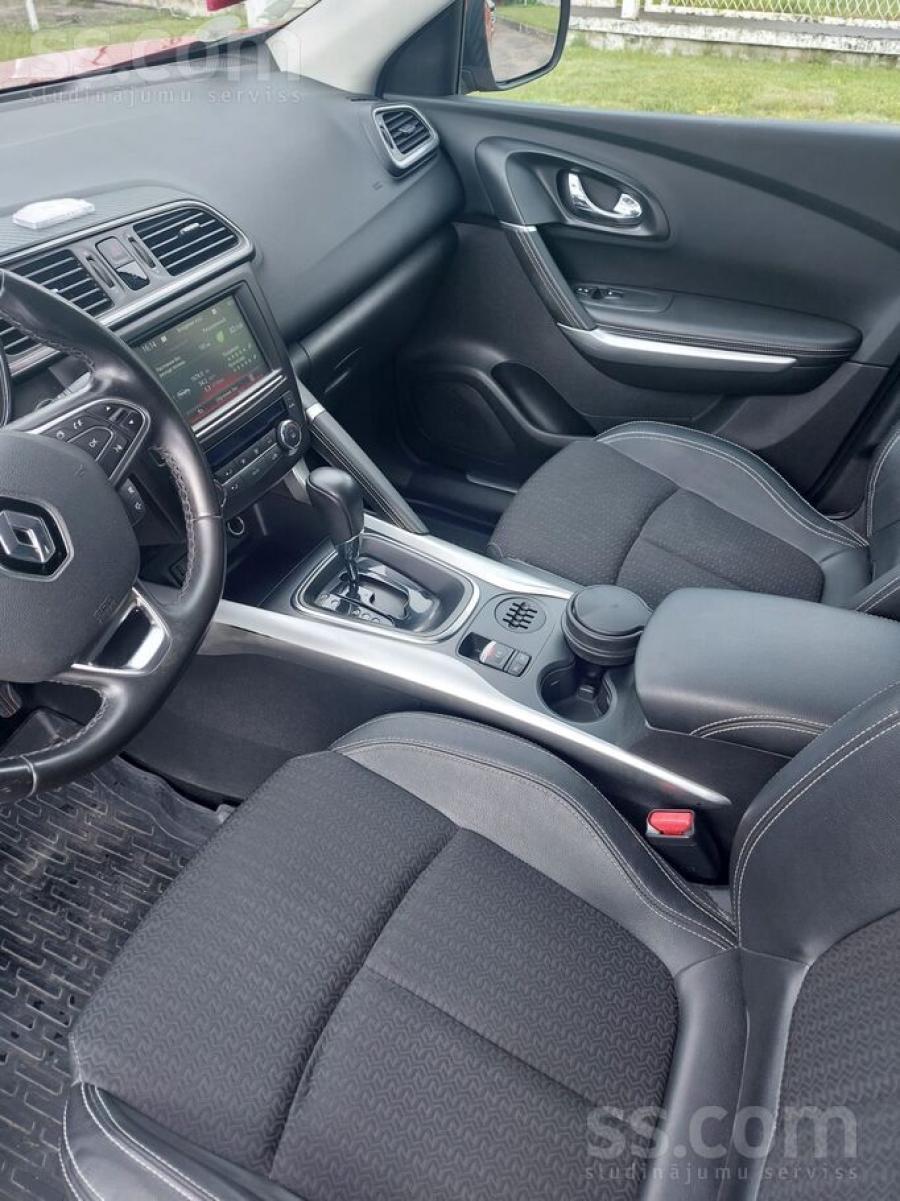 Sarkans Renault Kadjar 2015 Daugavpils, ar dzinēja tilpumu 1.50 L un nobraukumu 241 tūkst. km par 9350 €, foto 17 vietnē AUTOMOTO.COM.LV
